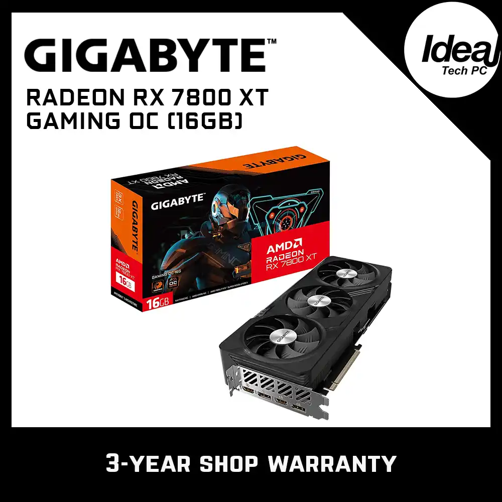 GIGABYTE Radeon RX 7800 XT GAMING OC 16G — IDEAL TECH