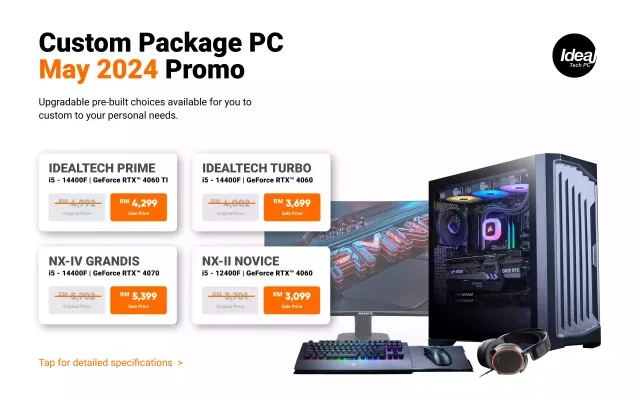 IDEAL TECH — MALAYSIA CUSTOM PC BUILDER