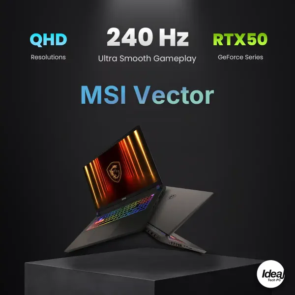 MSI Vector 16 Laptop — Ideal Tech PC
